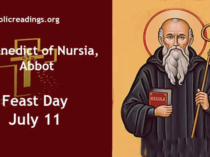 List of Saints whose feast Day is July 11 - Catholic Daily Readings