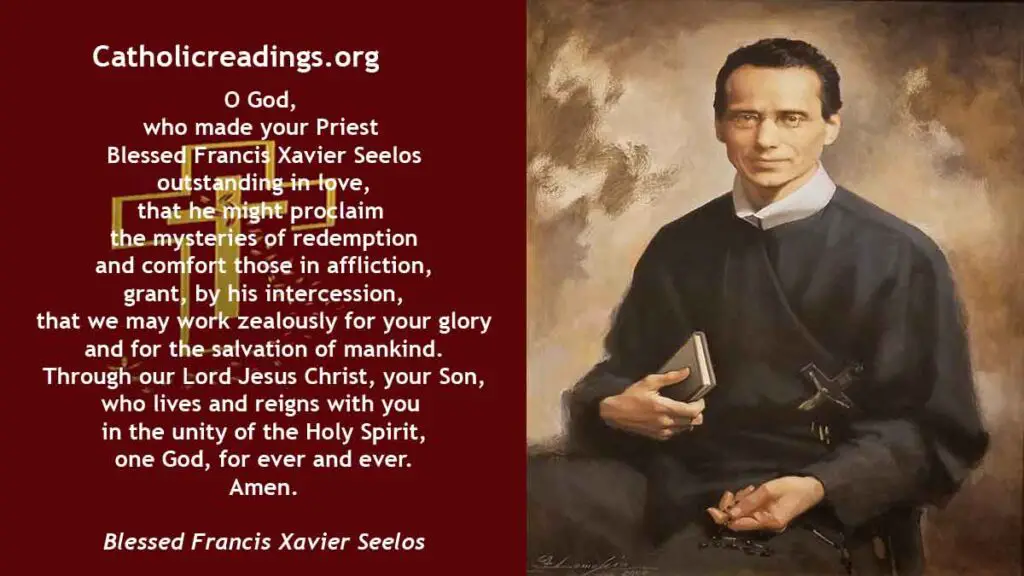 Blessed Francis Xavier Seelos - Feast Day - October 5 2025