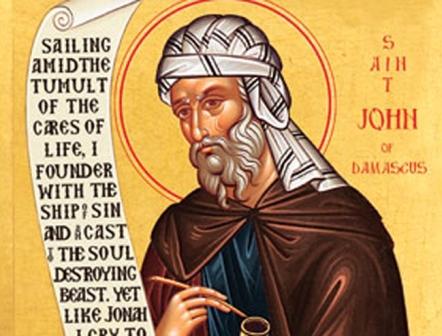 Saint John of Damascus - Feast Day - December 4 - Catholic Saint of the Day