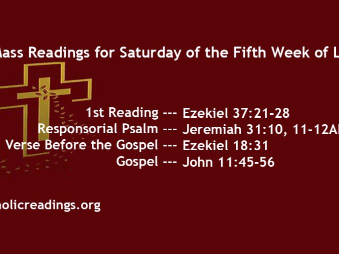Lent - Catholic Daily Readings