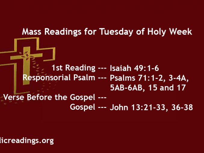 Lent - Catholic Daily Readings