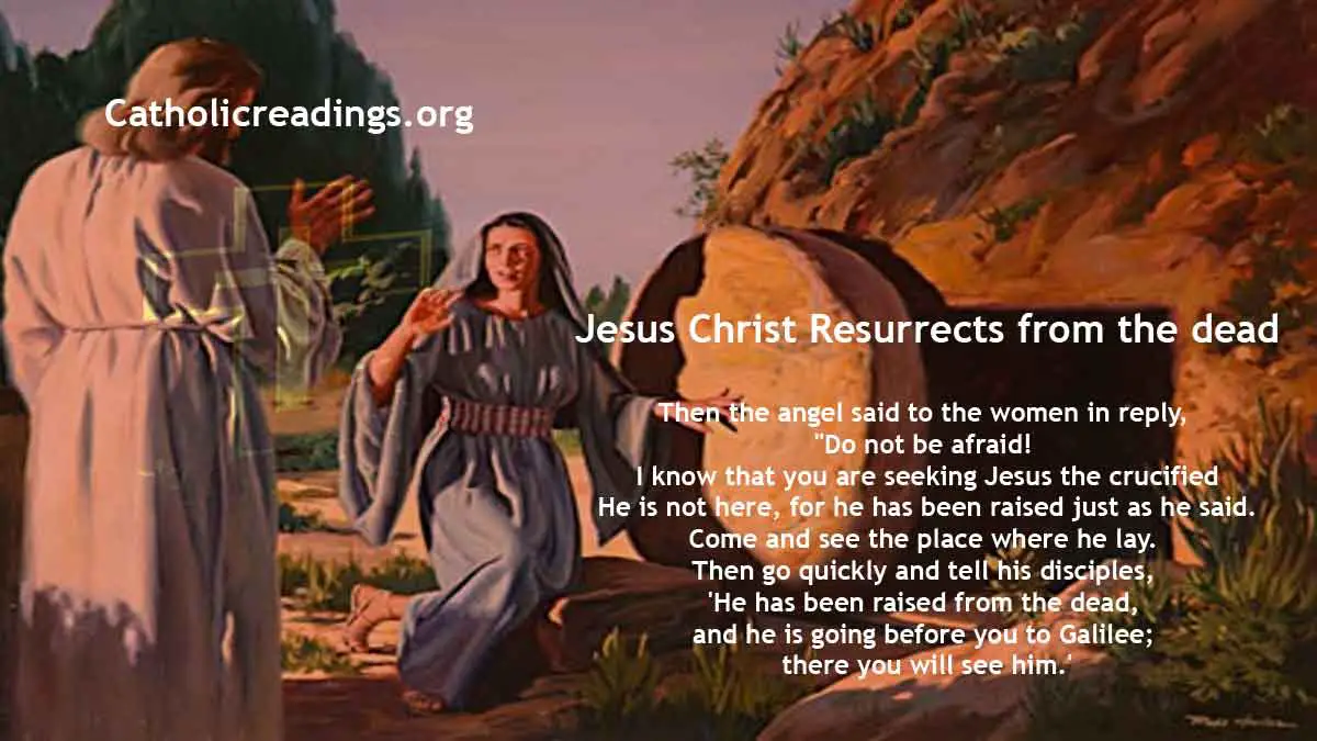 Happy Easter Sunday! - Jesus Christ Resurrects from the Dead