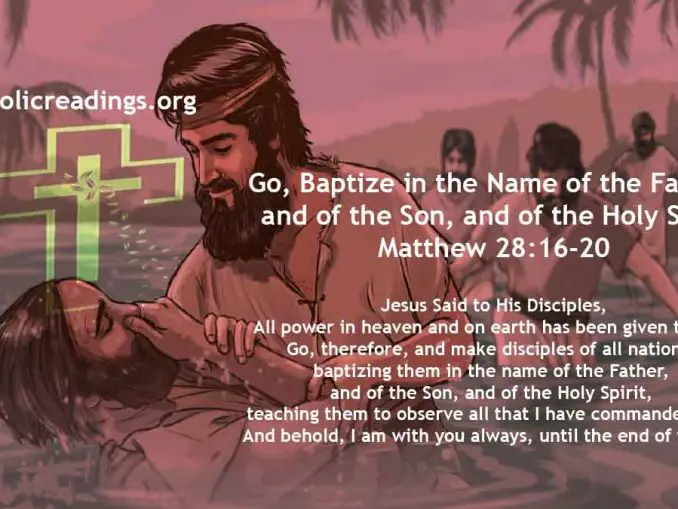 Catholic Daily Reflections - Catholic Daily Readings