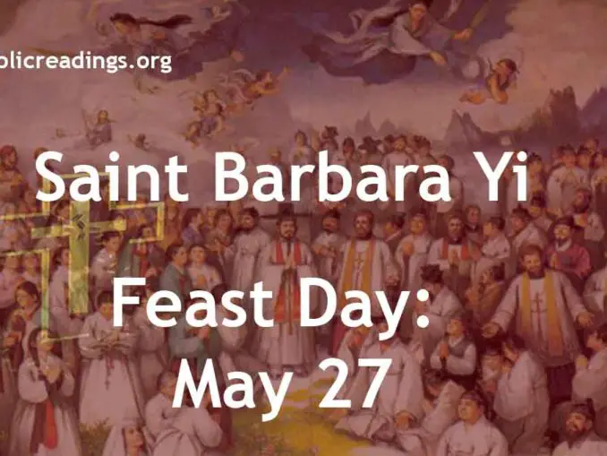 List of Saints Whose Feast Day is May 27 - Catholic Daily Readings