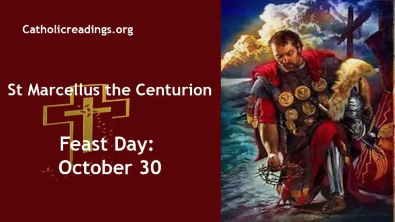 St Marcellus the Centurion - Feast Day - October 30 2025