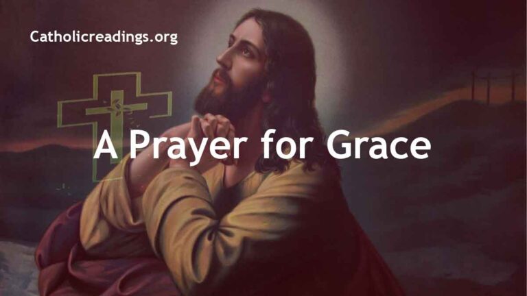 A Prayer for Grace - Catholic Prayers