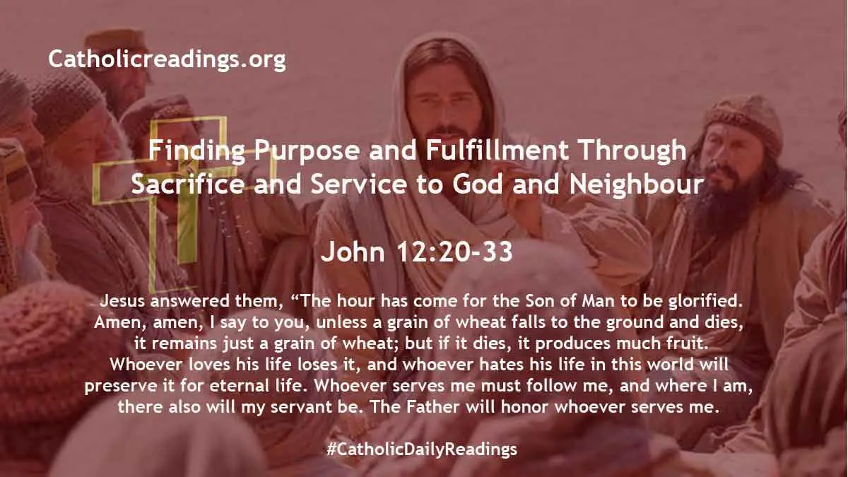 Finding Purpose and Fulfillment Through Sacrifice and Service to God ...