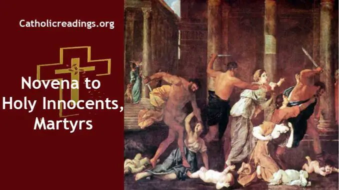 Novena to Holy Innocents - Patronage: Babies - Catholic Prayers