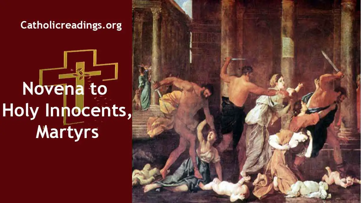 Novena to Holy Innocents - Patronage: Babies - Catholic Prayers