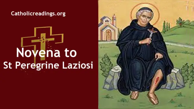 Novena to St Peregrine Laziosi - Catholic Prayers